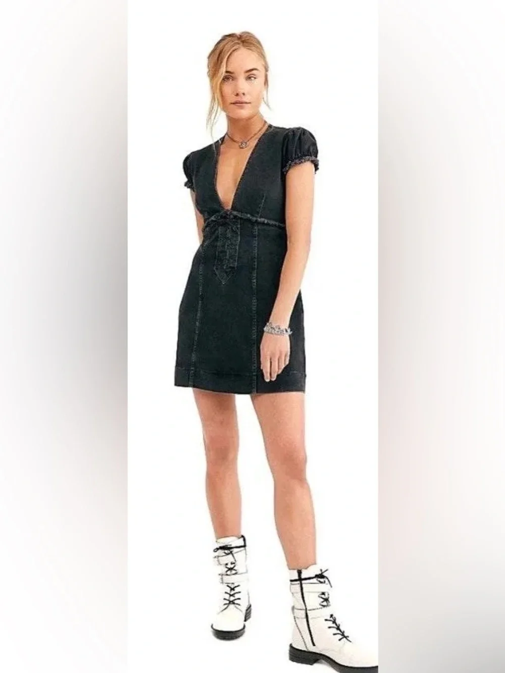 Free People | Dresses | Nwtnwot Fp Free People Something Sweet Denim ...